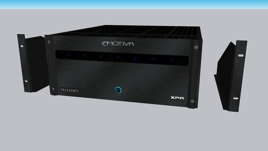 Emotiva XPA-11 Gen3 11 Channel Amplifier | 3D Warehouse