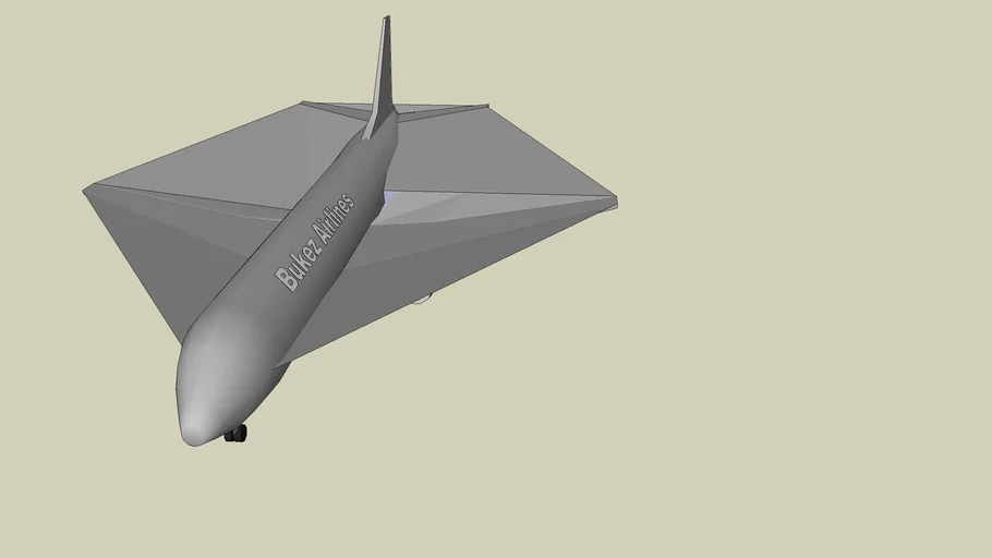 Modified plane | 3D Warehouse