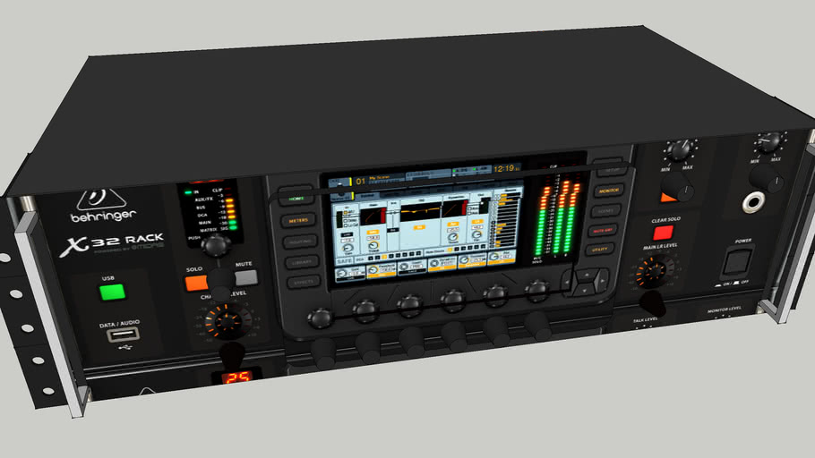 Behringer X32 RACK | 3D Warehouse
