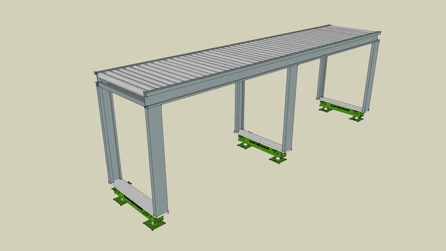 Conveyor scale weighing system | 3D Warehouse