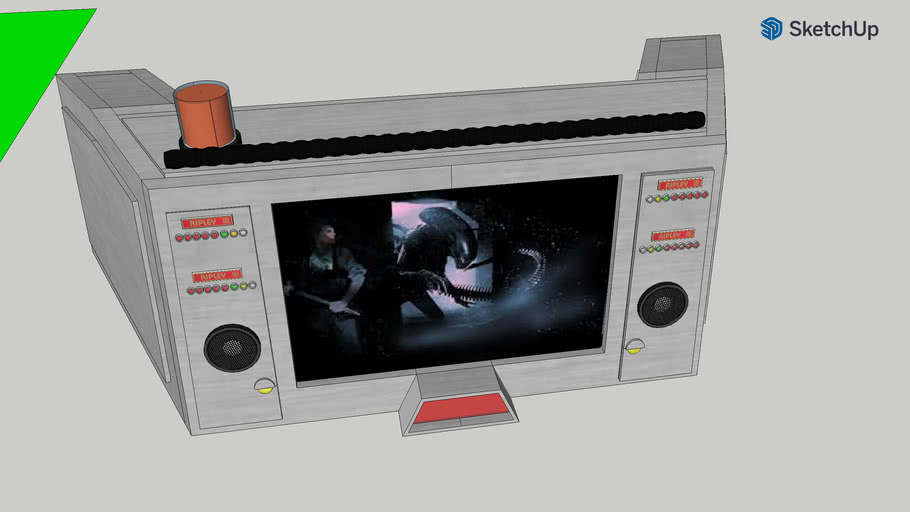 Alien RPG GM Screen | 3D Warehouse