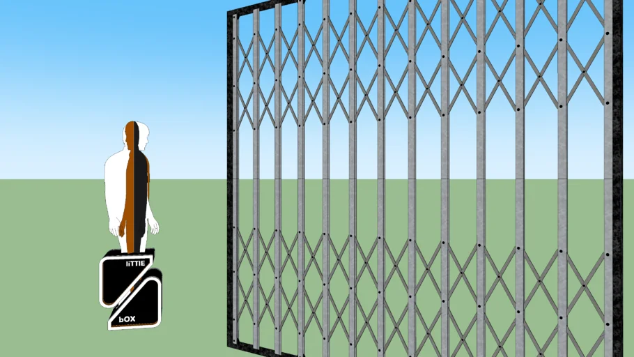 Collapsible Gate 1 | 3D Warehouse