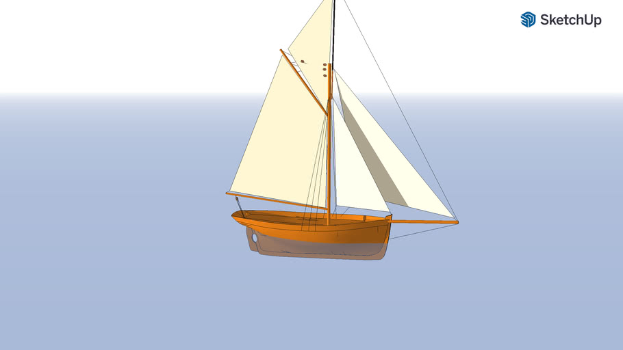 Pilot Cutter Luke Powell 44" | 3D Warehouse