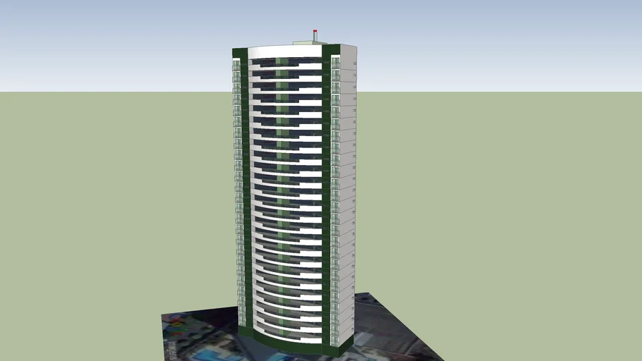 Edifício Residencial Solar Rivera | 3D Warehouse