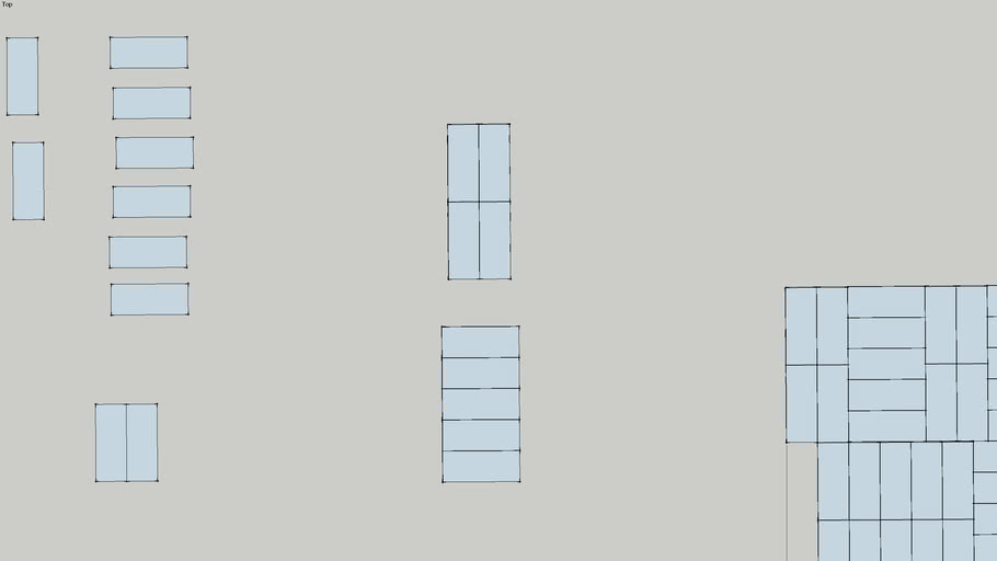 tiling plan | 3D Warehouse