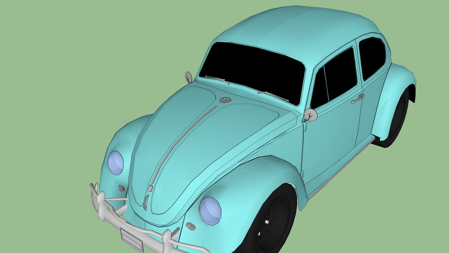 VW BEETLE SPLIT WINDOW | 3D Warehouse