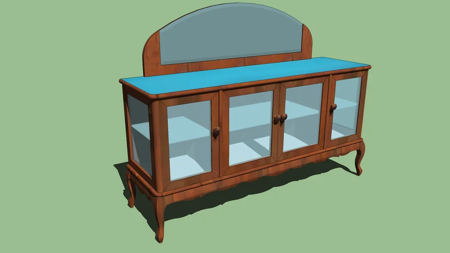 Vitrine for living room | 3D Warehouse