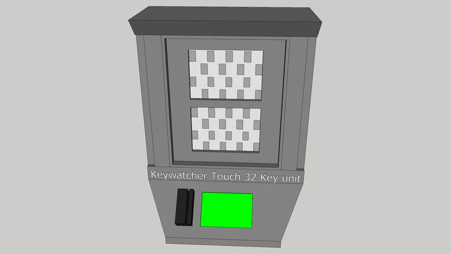 Keywatcher Touch 32 Key Unit | 3D Warehouse