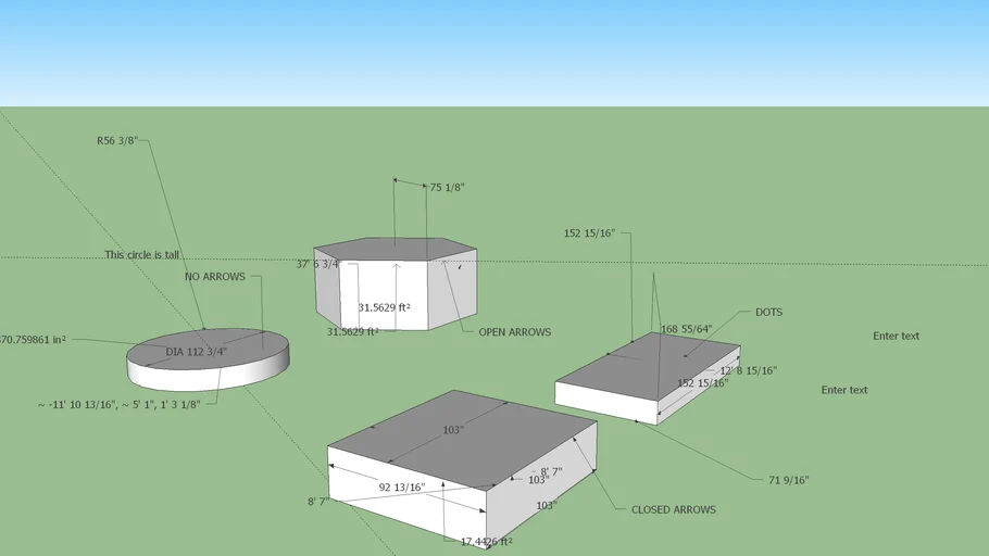 MeasurementsAndArrows | 3D Warehouse