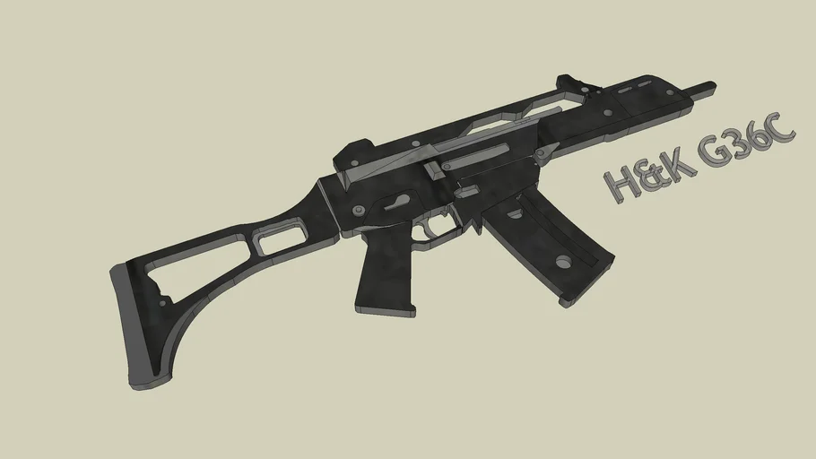 H&K G36C | 3D Warehouse