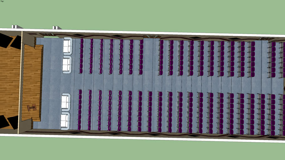 auditorium plan | 3D Warehouse