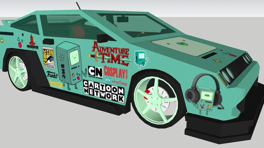 Adventure Time BMO Car | 3D Warehouse