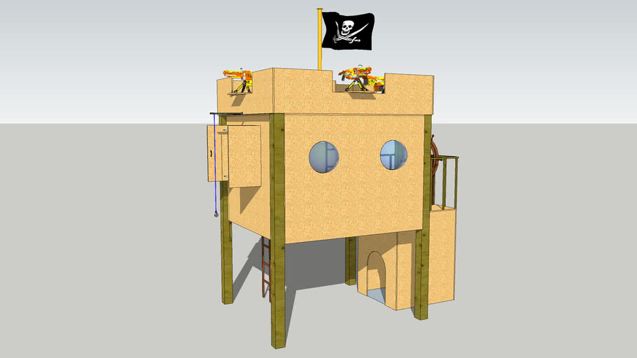 Pirate Fort | 3D Warehouse