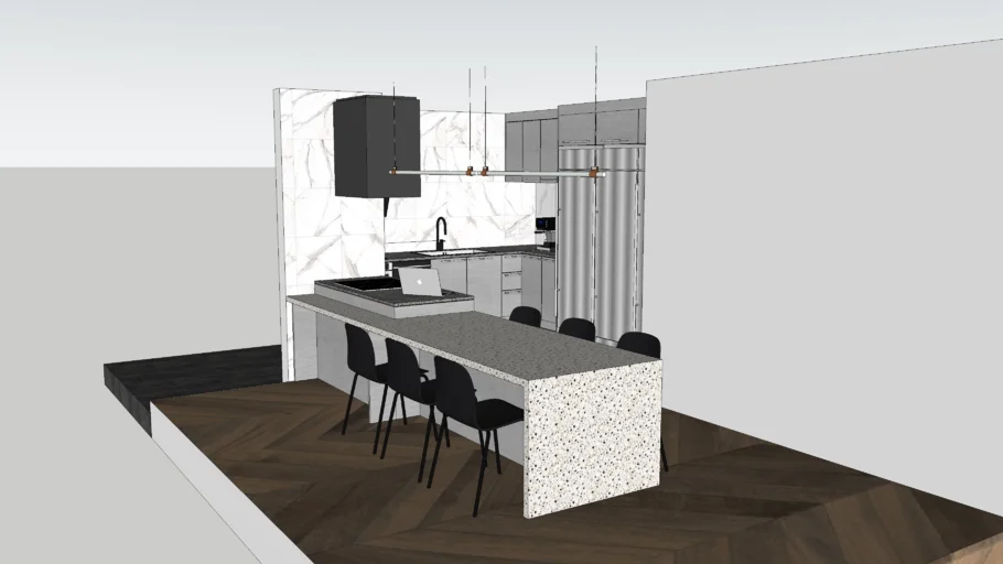 apartment kitchen | 3D Warehouse