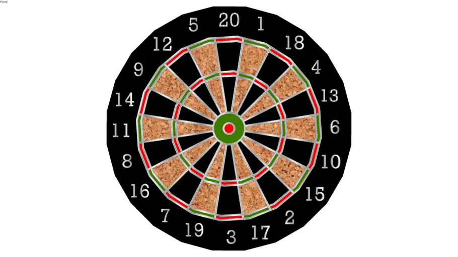 Dart Board | 3D Warehouse