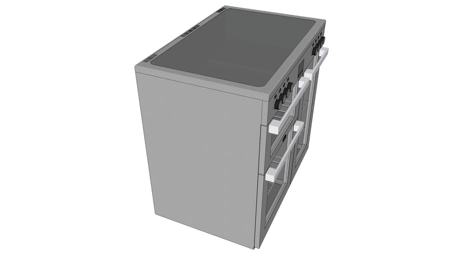 Belling Cook Centre range cooker | 3D Warehouse