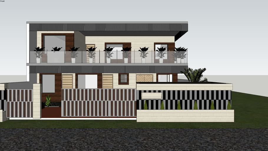 FRONT ELEVATION | 3D Warehouse