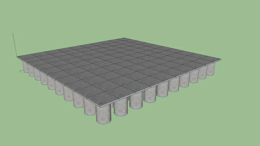 Pneumatically Stabilized Platform - Basic Design | 3D Warehouse