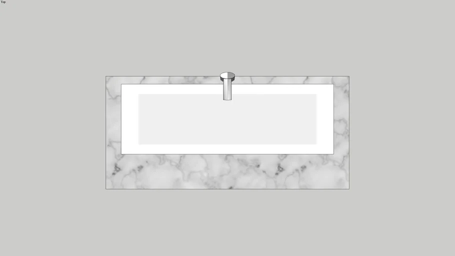 Modern Floating Vanity | 3D Warehouse