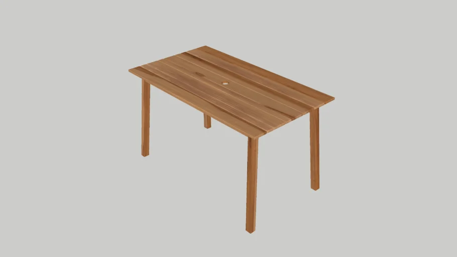 Mesa Retangular | 3D Warehouse