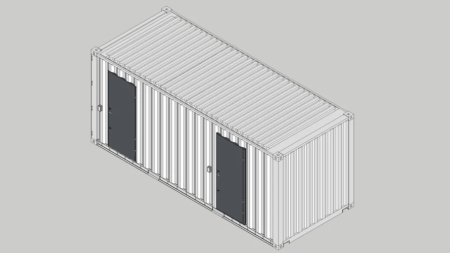 20' Modular Restroom | 3D Warehouse