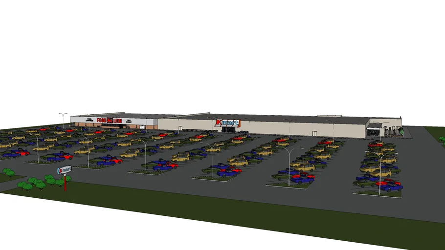Kmart and Food Lion | 3D Warehouse
