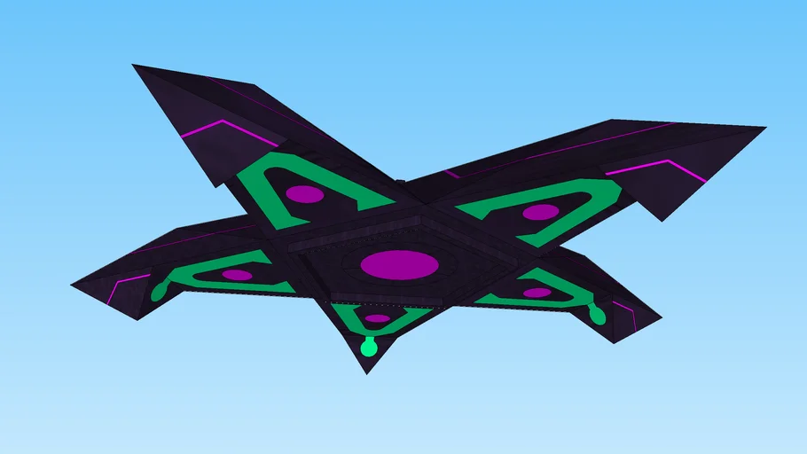 Angler Mothership (Star Fox Command) | 3D Warehouse