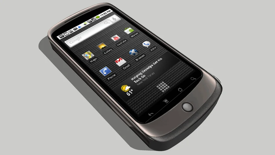 Google Nexus One | 3D Warehouse