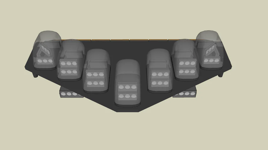 LED Vector lightbar | 3D Warehouse