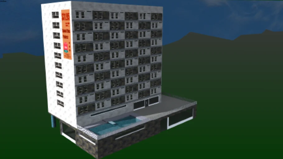 Modern Hotel. | 3D Warehouse