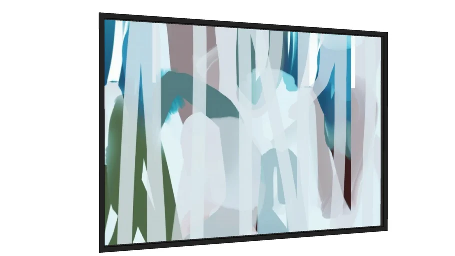 Quadro Abstract Pulse 17 - Galeria9, por juliana scheuer | 3D Warehouse