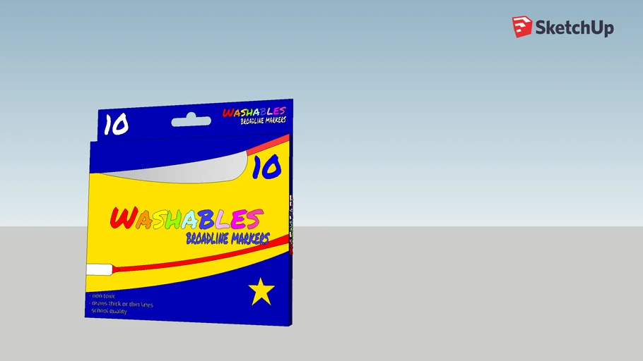 marker box pcd 3d digital kate costa | 3D Warehouse