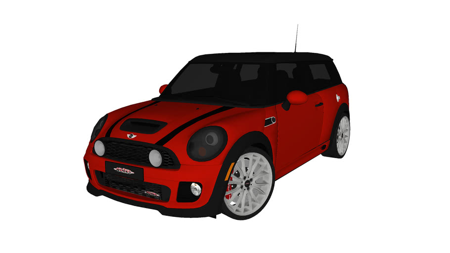 Mini Cooper Clubman Jcw (r55) 2013 | 3D Warehouse