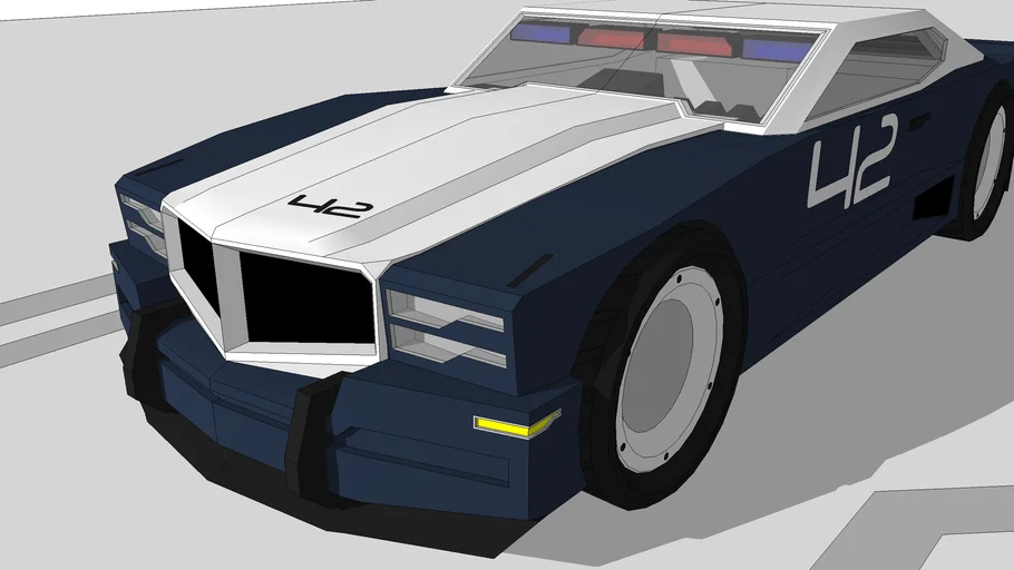 Police interceptor | 3D Warehouse