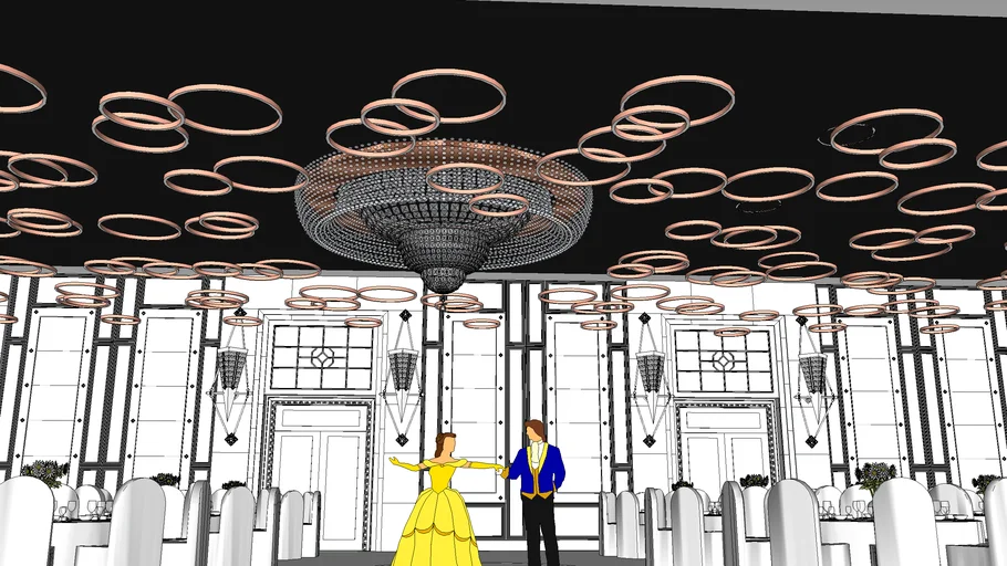 Ballroom lighting | 3D Warehouse