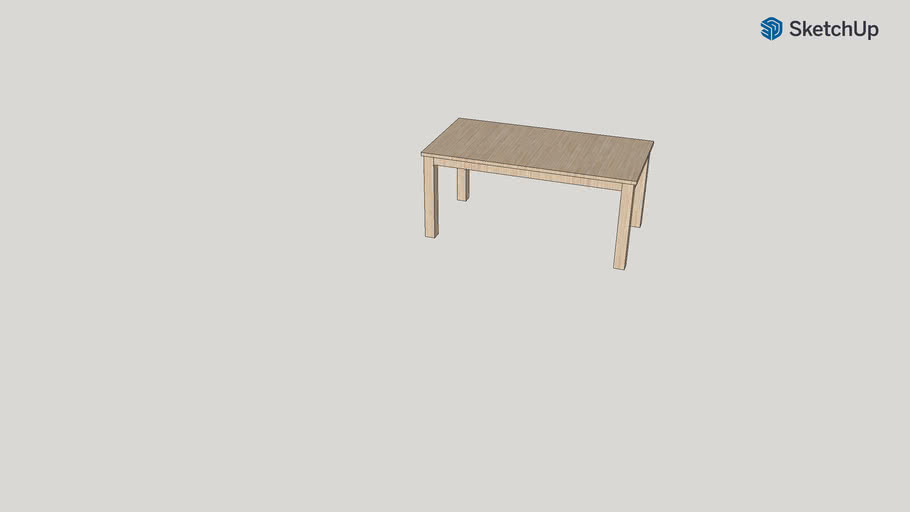 Eettafel | 3D Warehouse