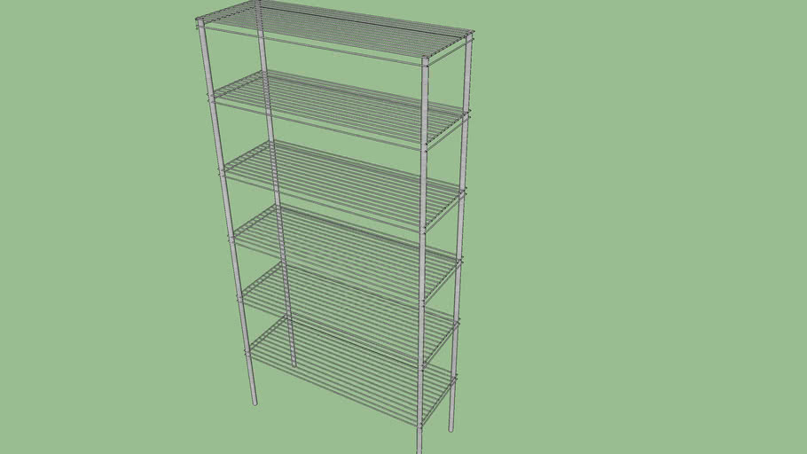 Aluminum rack | 3D Warehouse