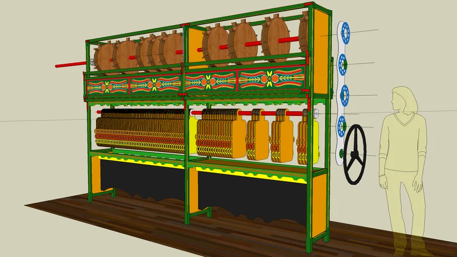 instrumento musical para museu do frevo | 3D Warehouse