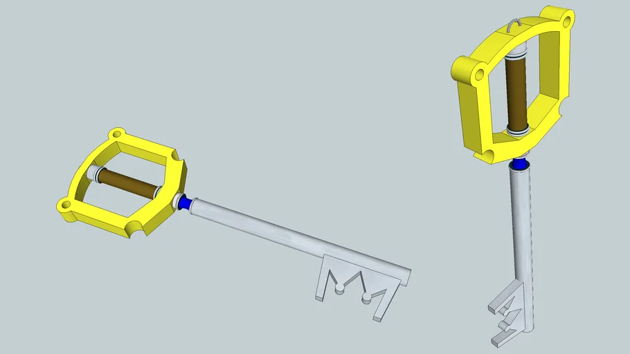 Keyblade (Kingdom Key) | 3D Warehouse
