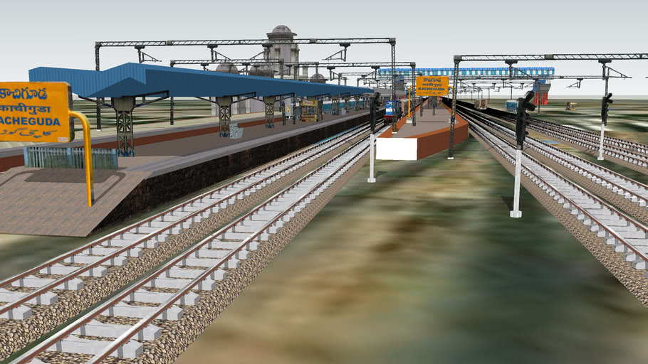 Kacheguda Hyderabad Railway Station, Indian Railway By Rajat Warang ...