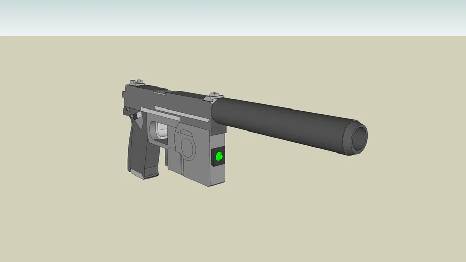 USP Pistol | 3D Warehouse