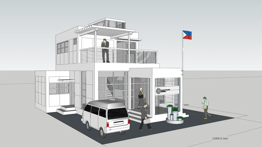 Small Office Building | 3D Warehouse