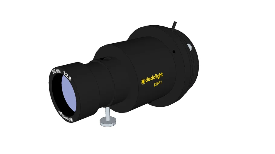 DP1 - Imager projection attachment, DPL85M - 85mm, f2.8 lens and DPIR ...
