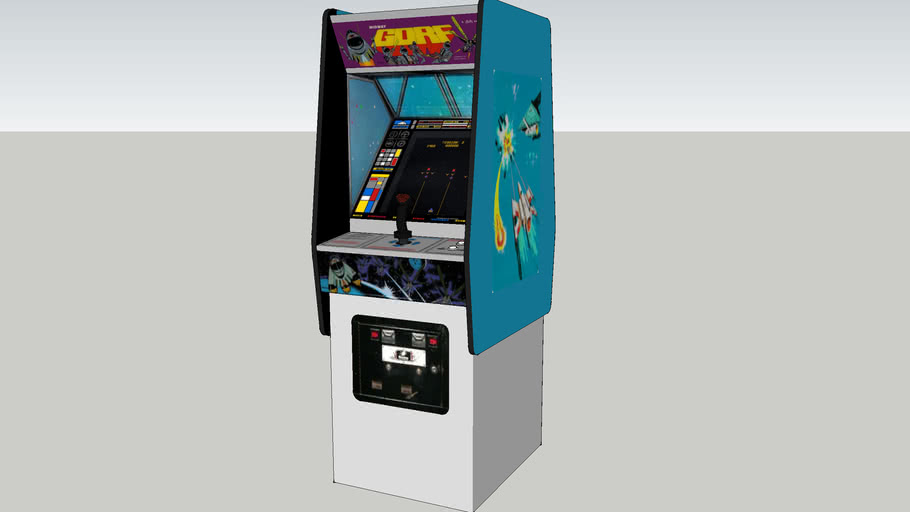 Gorf arcade game | 3D Warehouse