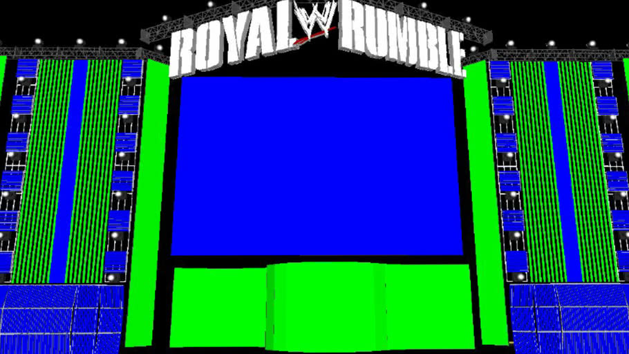 ROYAL RUMBLE 2013 stage concept | 3D Warehouse