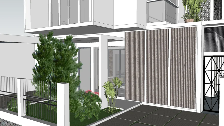Puri Bintaro Hijau House ( 12 x 15 ) | 3D Warehouse