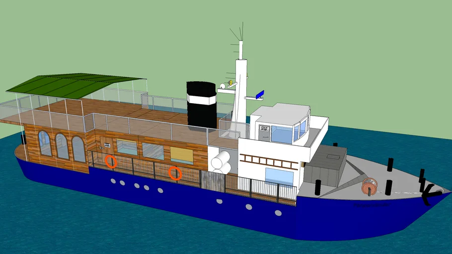 Multipurpose boat | 3D Warehouse