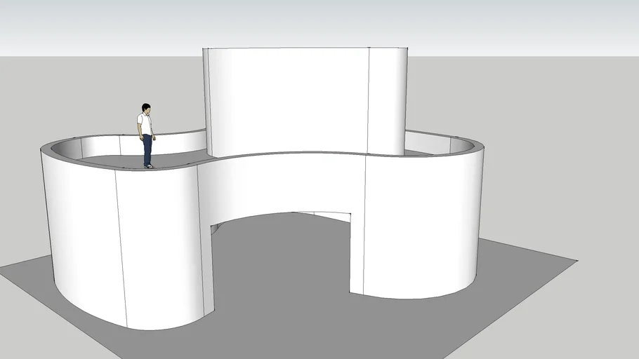 Curved House | 3D Warehouse