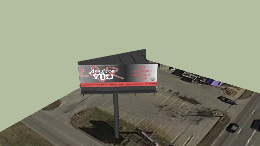 Billboard for Digital Design | 3D Warehouse