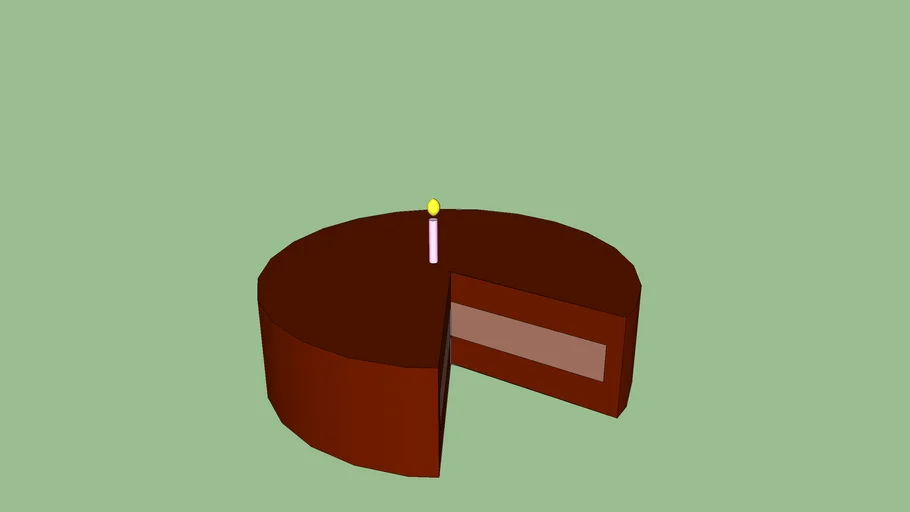 birthday cake | 3D Warehouse